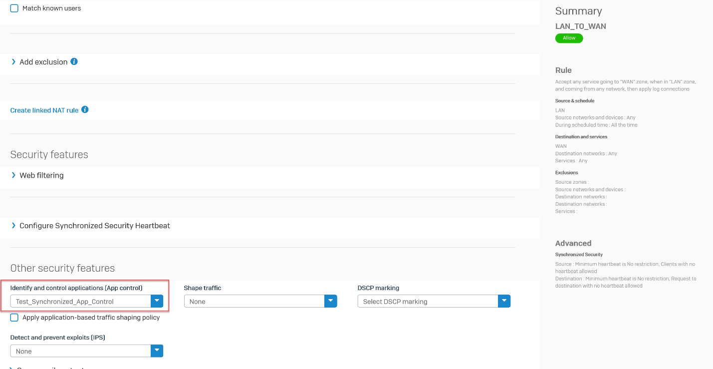 Hướng dẫn cấu hình Synchronized Application Control trên Sophos ...