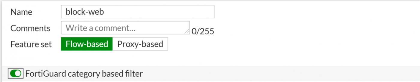 Hướng dẫn cấu hình Web Filtering trên Firewall Fortinet - SHOPVIENTHONG
